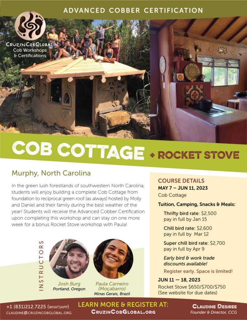 Cob Workshops Upcoming Events