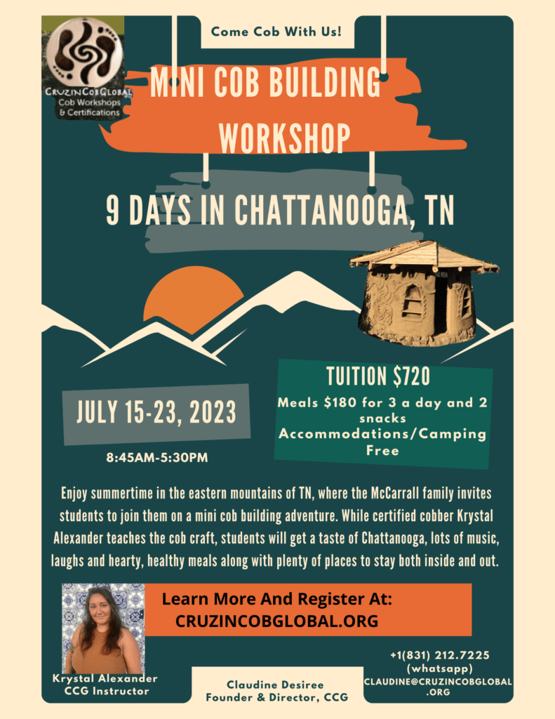 Cob Workshops Upcoming Events