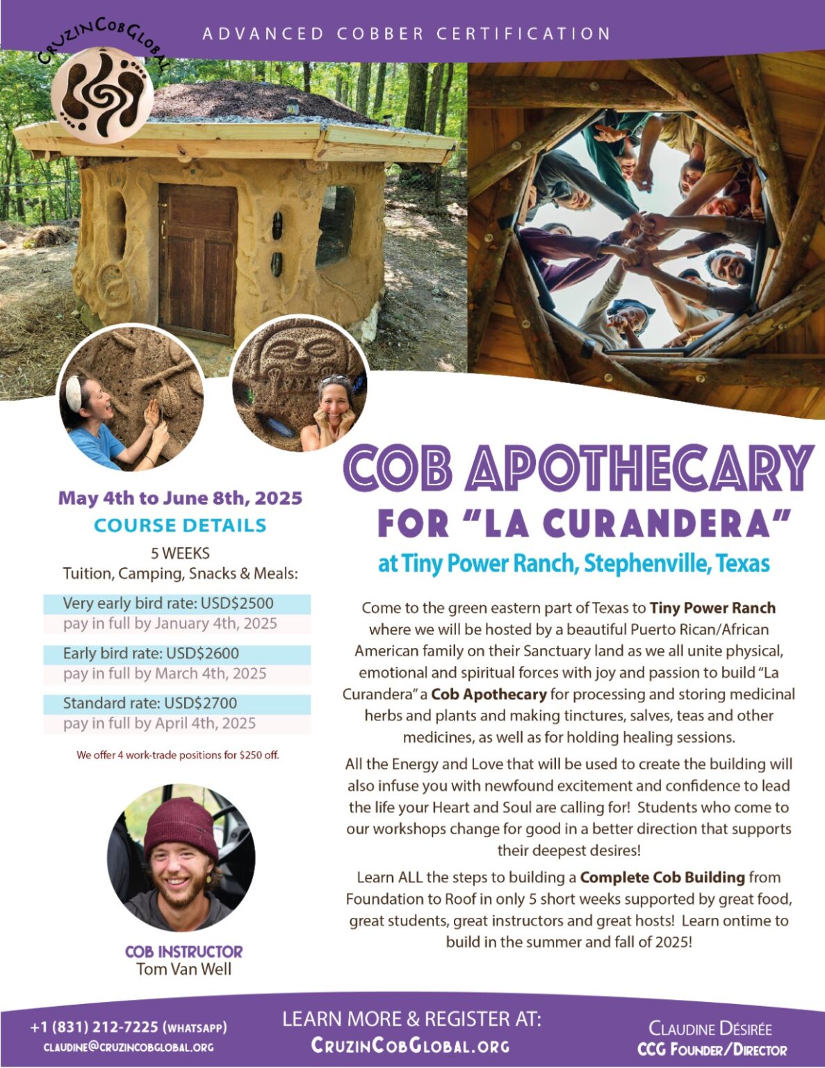 Cob Workshops Upcoming Events